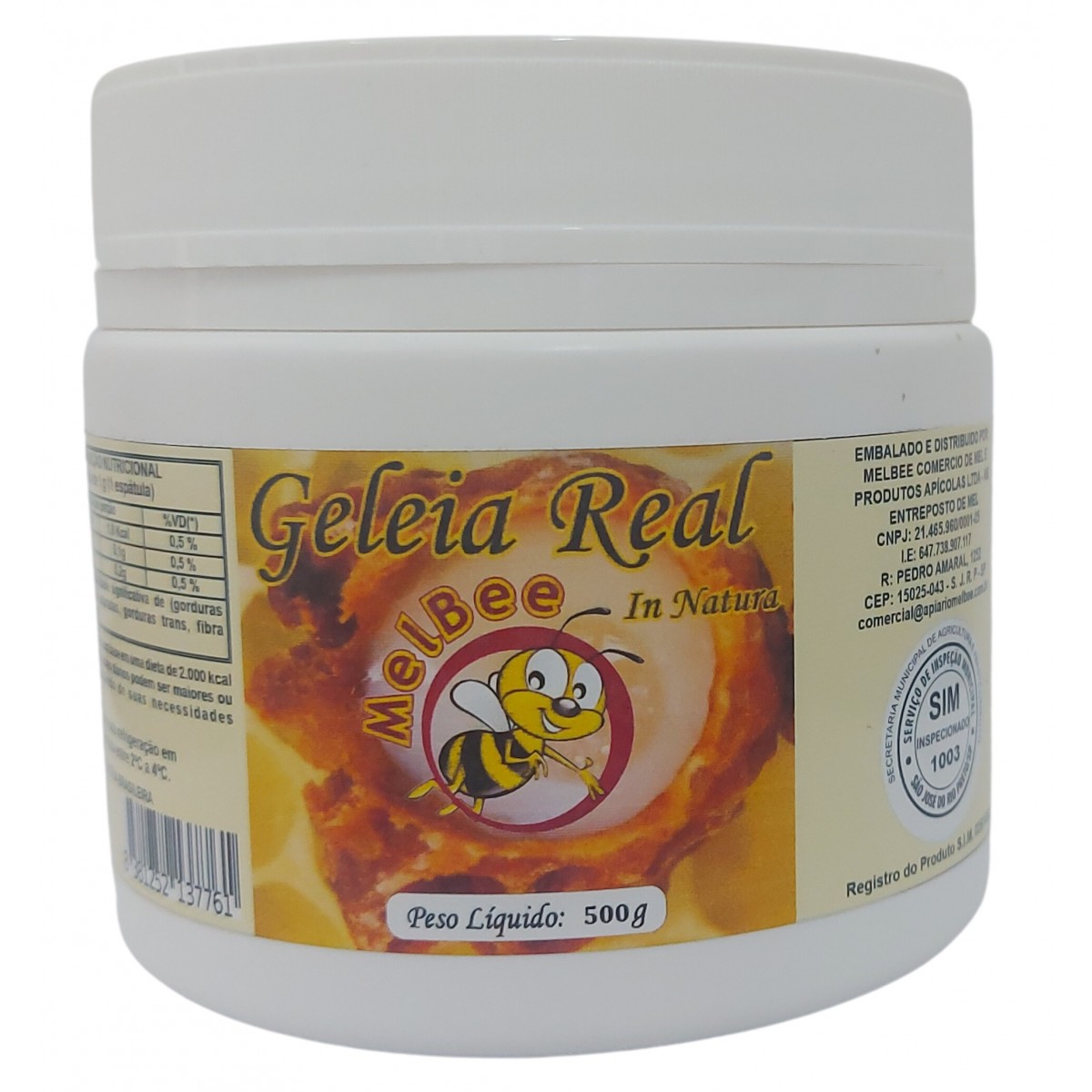 Geleia Real In Natura - Pote 1 kg